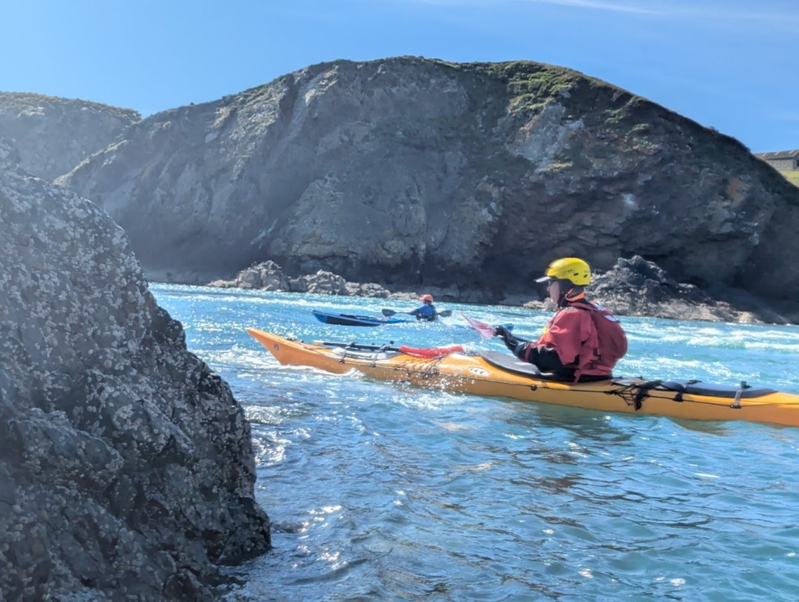 Moving water fun in Pembrokeshire: Caves, Rescues & Birds! « Chelsea ...